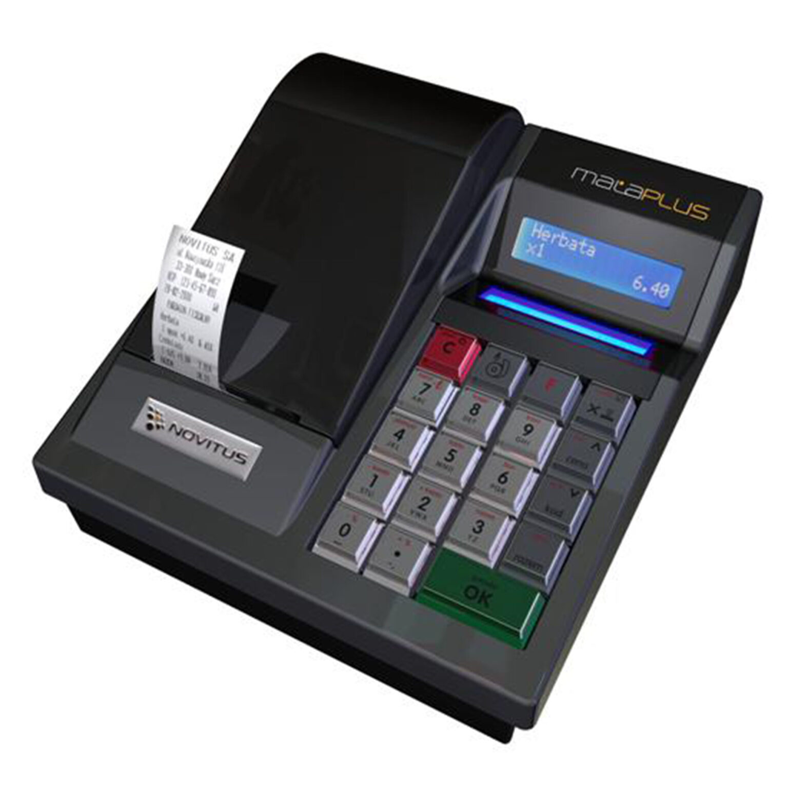 Kasa Fiskalna Novitus Mała Plus | Procash - Kasy Warszawa